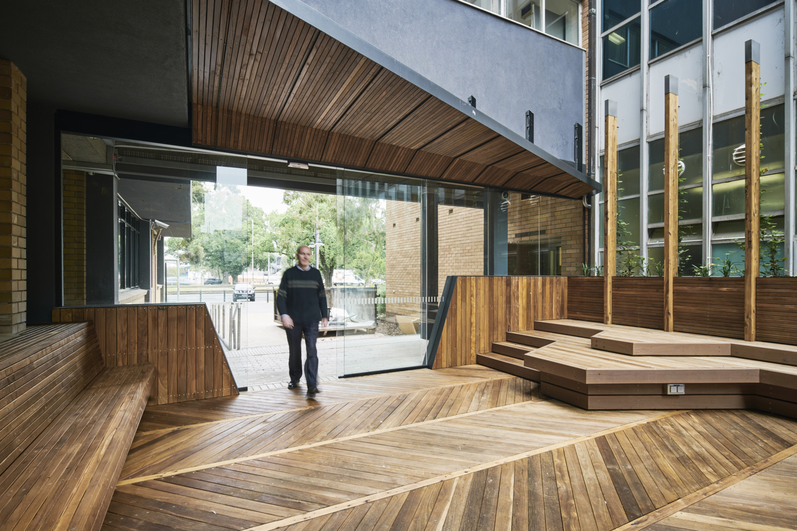 Monash University Parkville Courtyard - BKK Architects